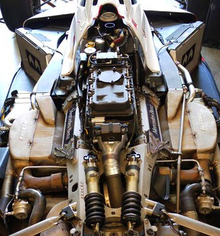 SUPERCAR WEEK 1996 MERCEDES PENSKE INDYCAR WITH F1 ENGINE FASTEST ...