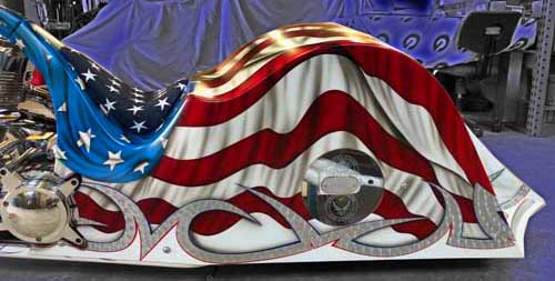 TRUMPINATOR MOTORCYCLE TRIBUTE TO THE PRESIDENT DONALD J TRUMP FOR A ...